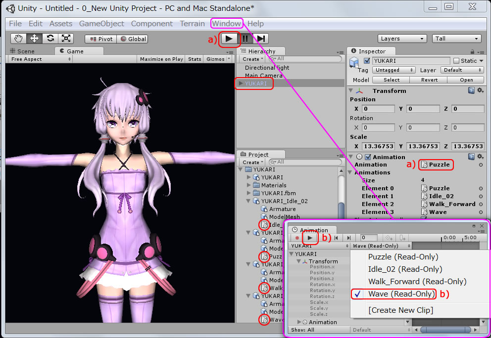 MMD to Unity by 3DXchange5 Pipeline